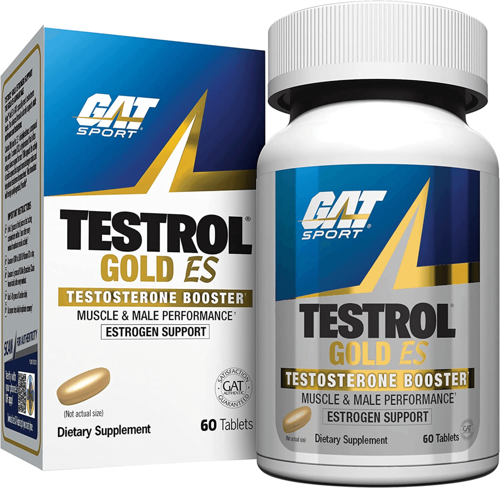 GAT Sports Testrol Gold ES Testosterone Booster 60Tablets (30 Servings ...